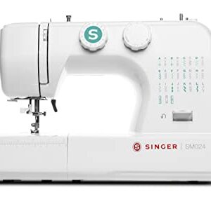 SINGER | SM024 Sewing Machine With Included Accessory Kit, 24 Stitches, Simple & Great For Beginners