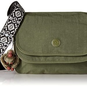 Kipling Brooklyn Go Crossbody Bag, Jaded Green G