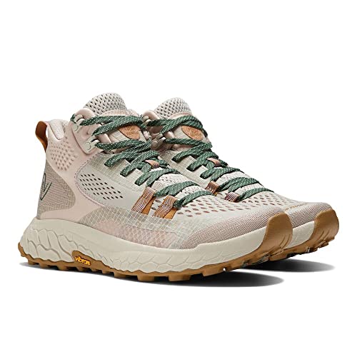 New Balance Women's Fresh Foam X Hierro V1 Mid-Cut Trail Running Shoe, Timberwolf/Dusted Clay, 8