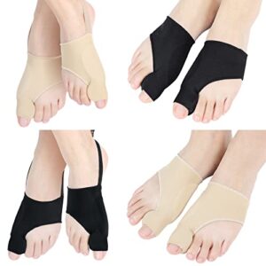 4 pairs bunion corrector for women and men orthopedic bunion corrector bunion pain relief splint big toe straightener protector foot sleeve hallux valgus correction for men women day night support