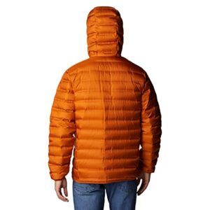 Columbia Men's Lake 22 Down Hooded Jacket, Warm Copper, Large