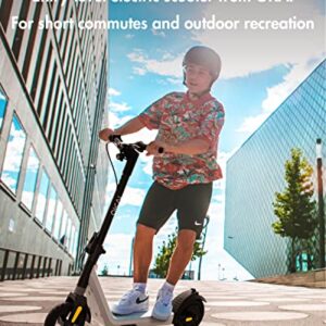 OKAI ES50B Electric Scooter | Entry-Level E Scooter - 12.4 Miles Range | 15.5mph Top Speed - Lightweight and Foldable Electric Kick Scooter for Teens, Adults & Kids