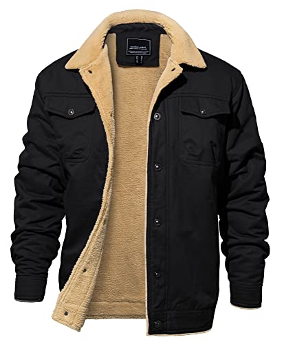 EKLENTSON Motorcycle Jacket for Men Windbreaker Outwear Casual Basic Cold Coats