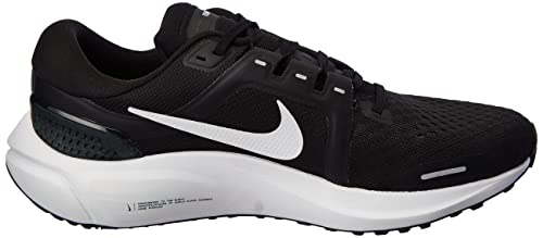 Nike Women's Air Zoom Vomero 16 Running Shoes, Black / White / Anthracite, 8.5 US