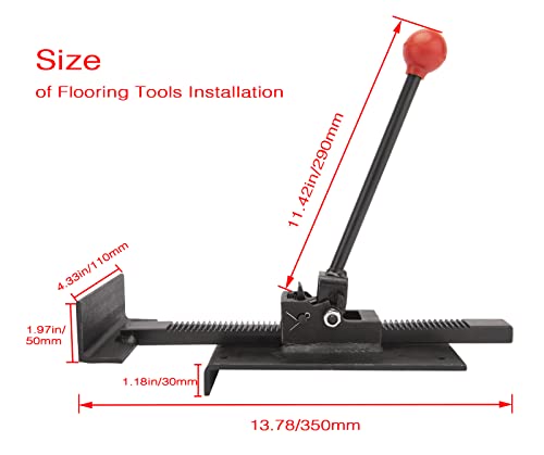 Hardwood Flooring Jack Tool for Laminate Flooring Installation Wood Floor Jack Install Tool - Professional Hardwood Flooring Jack Positioning Tool