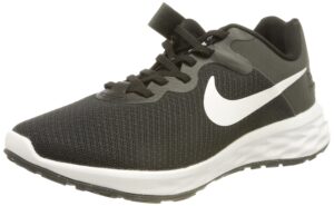 nike revolution 6 flyease women's running shoes (us_footwear_size_system, adult, women, numeric, medium, numeric_7) black/white