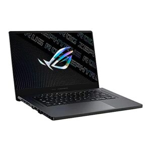 ASUS 2021 ROG Zephyrus 15.6" QHD 165Hz Gaming Laptop Computer, AMD Ryzen 9-5900HS(Beats Intel i7-11800H), 8GB RAM, 256GB PCIe SSD, Backlit Keyboard, GeForce RTX 3070 Graphics, Win 11, Grey, 32GB USB