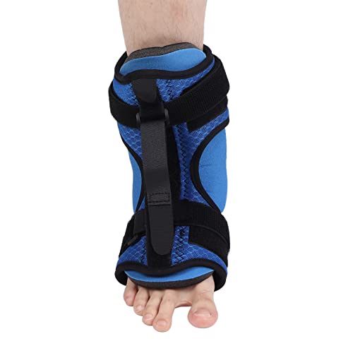 Fasciitis Night Splint, Foot Brace for Achilles Tendonitis Plantar Fasciitis Night Splint Kit Fast Pain Relief Spiky Massage Ball Foot Drop Foot Pain Fasciitis Relief Splints Stretching Strap