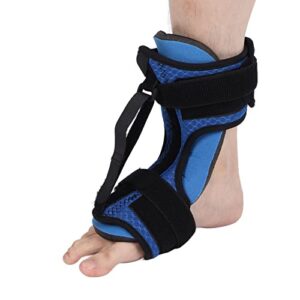 Fasciitis Night Splint, Foot Brace for Achilles Tendonitis Plantar Fasciitis Night Splint Kit Fast Pain Relief Spiky Massage Ball Foot Drop Foot Pain Fasciitis Relief Splints Stretching Strap