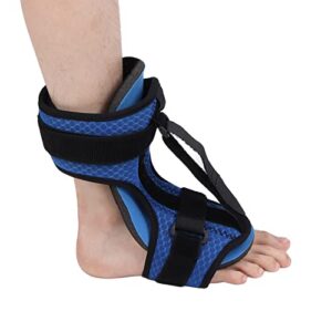 Fasciitis Night Splint, Foot Brace for Achilles Tendonitis Plantar Fasciitis Night Splint Kit Fast Pain Relief Spiky Massage Ball Foot Drop Foot Pain Fasciitis Relief Splints Stretching Strap