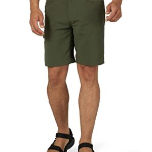 ATG by Wrangler Men's Standard Angler Utility Fishing Short, Deep Depths, 38