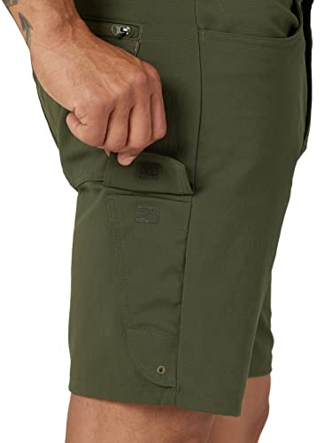 ATG by Wrangler Men's Standard Angler Utility Fishing Short, Deep Depths, 38