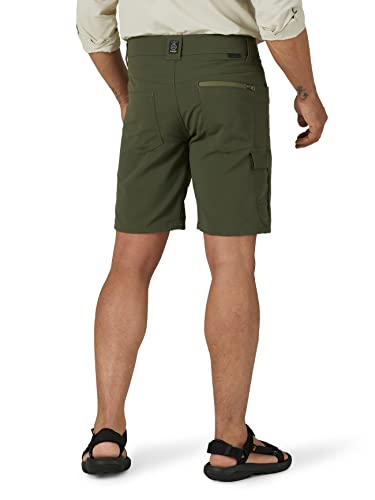 ATG by Wrangler Men's Standard Angler Utility Fishing Short, Deep Depths, 38