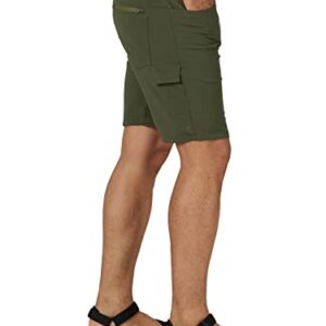 ATG by Wrangler Men's Standard Angler Utility Fishing Short, Deep Depths, 38