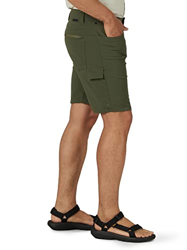 ATG by Wrangler Men's Standard Angler Utility Fishing Short, Deep Depths, 38