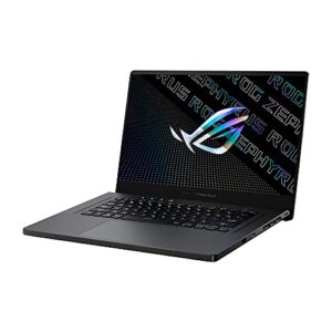 ASUS 2022 ROG Zephyrus 15.6" QHD 165Hz Gaming Laptop Computer, AMD Ryzen 9-5900HS, 16GB RAM, 2TB PCIe SSD, Backlit Keyboard, NVIDIA GeForce RTX 3080 Graphics, Win 10, Gray, 32GB USB Card