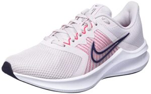 nike womens downshifter 11, venice/blackened blue-rush pink-white, 10