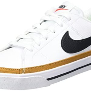 Nike Womens Tennis (White Black Desert Ochre, us_Footwear_Size_System, Adult, Women, Numeric, Medium, Numeric_10)