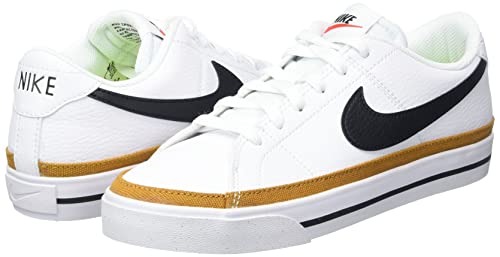 Nike Womens Tennis (White Black Desert Ochre, us_Footwear_Size_System, Adult, Women, Numeric, Medium, Numeric_10)