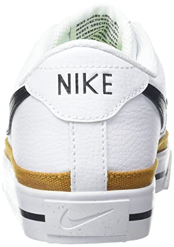 Nike Womens Tennis (White Black Desert Ochre, us_Footwear_Size_System, Adult, Women, Numeric, Medium, Numeric_10)