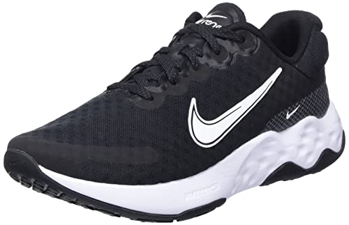 Nike Women's Renew Ride 3 Running Shoes, Black/White-Dk Smoke Grey, 7.5 M US