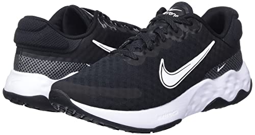 Nike Women's Renew Ride 3 Running Shoes, Black/White-Dk Smoke Grey, 7.5 M US