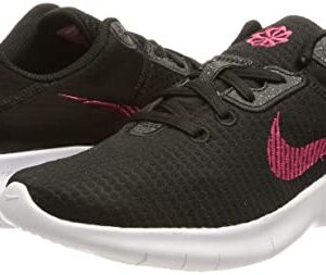 Nike Women's Running Shoes, Black Black Rush Pink White, 7.5 US