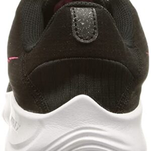 Nike Women's Running Shoes, Black Black Rush Pink White, 7.5 US