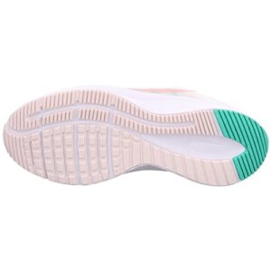 Nike Women's Quest 4 Road Running Shoes, Glaze-Menta, 10 M US, White/Pink/Green