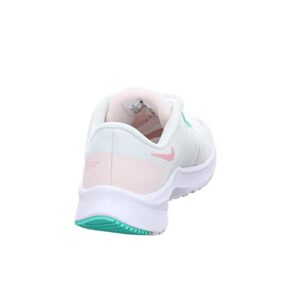 Nike Women's Quest 4 Road Running Shoes, Glaze-Menta, 7.5 M US, White/Pink/Green