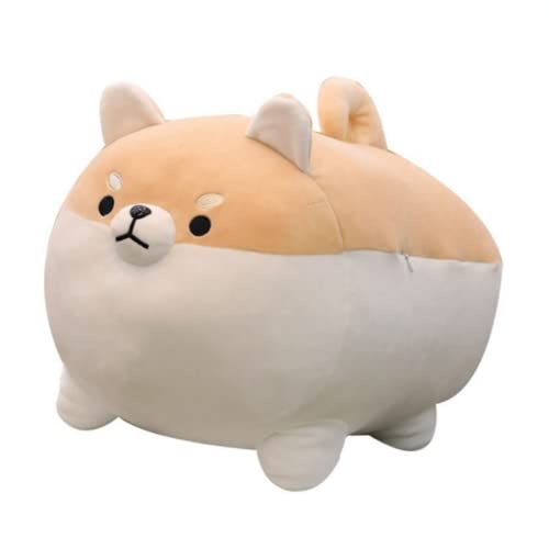 AFAN 15.7“ Kawaii Shiba Inu Dog Plush Pillow Corgi Stuffed Animal Toy Doll Gifts for Valentine, Plush Toy Gifts for Boys Girls (Brown)