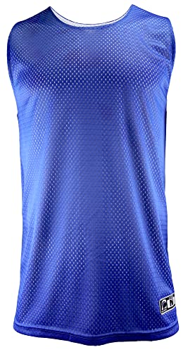 Epic Men's Full-Court 2-Layer Reversible Tank Top Blue Basketball Jerseys M