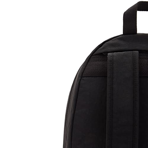 Kipling Women's Challenger Backpack, Spacious Interior, Padded Shoulder Straps, Accessories Organizer, Nylon Bag, Black Tonal, 10.25" L x 14.25" H x 8.25" D