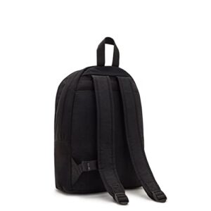 Kipling Women's Challenger Backpack, Spacious Interior, Padded Shoulder Straps, Accessories Organizer, Nylon Bag, Black Tonal, 10.25" L x 14.25" H x 8.25" D