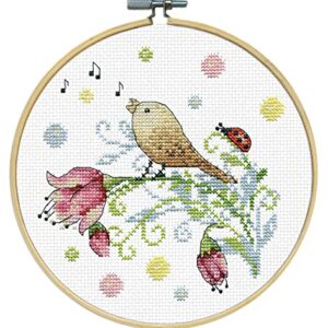 Design Works Crafts Janlynn Counted Cross Stitch Kit, Bird