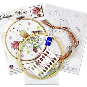 Design Works Crafts Janlynn Counted Cross Stitch Kit, Bird