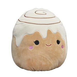 Squishmallows Flip-A-Mallows 12-Inch Mint Ice Cream and Toasted Cinnamon Roll Plush - Add Maya and Chanel to Your Squad, Ultrasoft Stuffed Animal Medium-Sized Plush Toy, Official Kelly Toy Plush