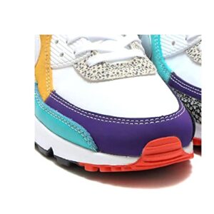 Nike Women's W Air Max 90 Se Running Shoe, White/Light Curry/Habanero Red/White, 5 UK (7 US)