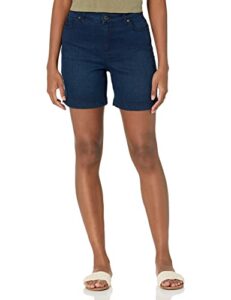 gloria vanderbilt women's amanda basic jean short, park city, 14 regular