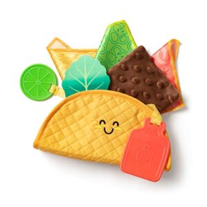 melissa & doug multi-sensory soft taco fill & spill infant toys for babies, baby toys for ages 6 months and older