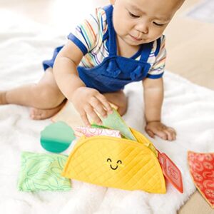 Melissa & Doug Multi-Sensory Soft Taco Fill & Spill Infant Toys For Babies, Baby Toys For Ages 6 Months And Older