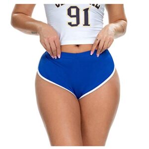 workout booty shorts for women sexy high waisted butt lifting anti cellulite gym running sports dolphin hot shorts