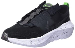 nike women's crater impact shoe, black/off-noir/dark smoke gre, 6