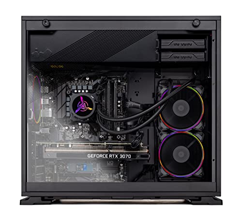 Skytech Gaming Azure Gaming PC Desktop – Intel Core i5 12600K 3.7 GHz, RTX 3060 Ti, 1TB NVME SSD, 16G DDR4 3200, 650W Gold PSU, AC Wi-Fi, Windows 10 Home 64-bit