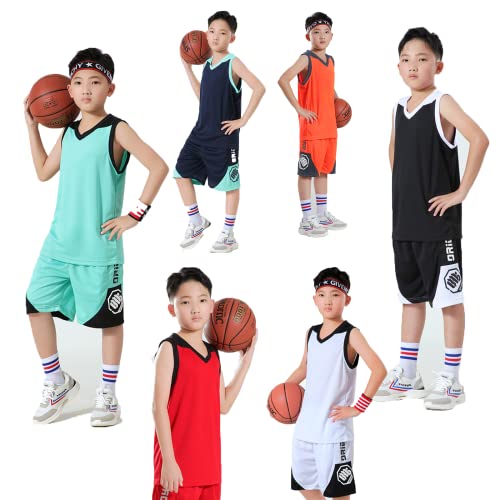 Custom Basketball Jerseys Any Name Number Team Logo - Basketball Jerseys for Men Boys Kids Aldult Basketball Uniform Set (green)