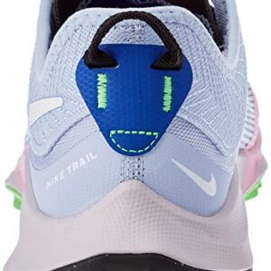 Nike Women's Air Zoom Terra Kiger 8 Running Shoes, Light Marine Pink Green, 7