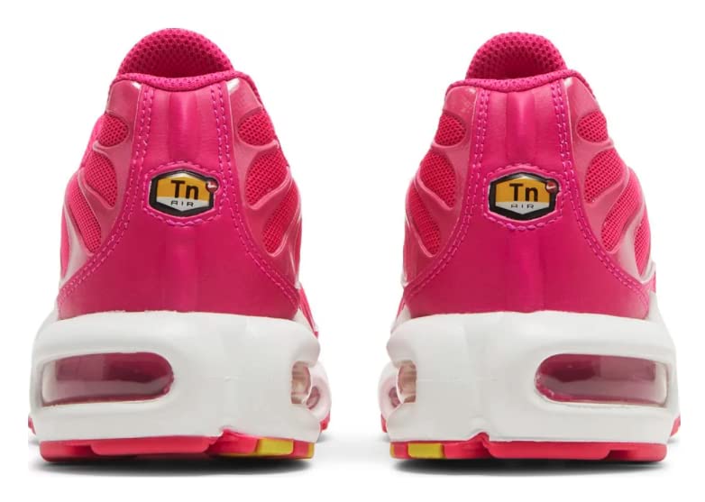 Nike Women's Air Max Plus Running Trainers Dn6997 Shoes, Pink/Pink/White, 8