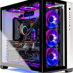 Skytech Gaming Skytech Prism II Gaming PC Desktop – AMD Ryzen 9 5900X 3.7 GHz, NVIDIA RTX 3090, 1TB NVME Gen4 SSD, 32GB DDR4 RAM 3200, 1000W Gold PSU, 360mm AIO, 11AC Wi-Fi, Windows 11 Home 64-bit