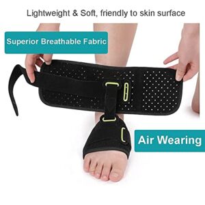 Furlove Kids AFO Drop Foot Brace for Children Improve Walking Gait, Effective Relieve Pain for Achilles Tendon Cerebral Palsy, Motor Nerve Damage (5-15 Years Old)