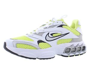 nike womens w zoom air fire cw3876 102 - size 6.5w white/metallic silver